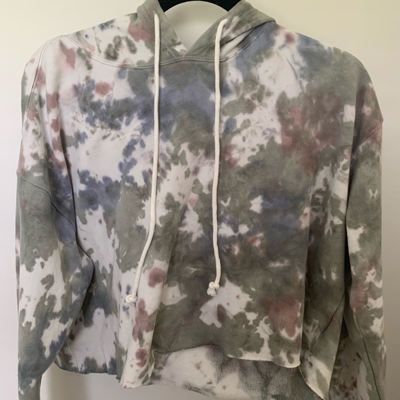 wild fable | Tops | Target Wild Fable Brand Cropped Tie Dye Hoodie ...